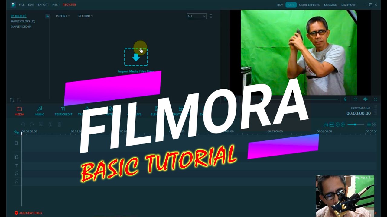 Filmora Basic Tutorial Part 2 - YouTube