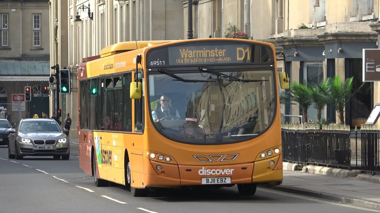 First West of England Volvo Wright Eclipse 2- BJ11EBZ (69511) - YouTube