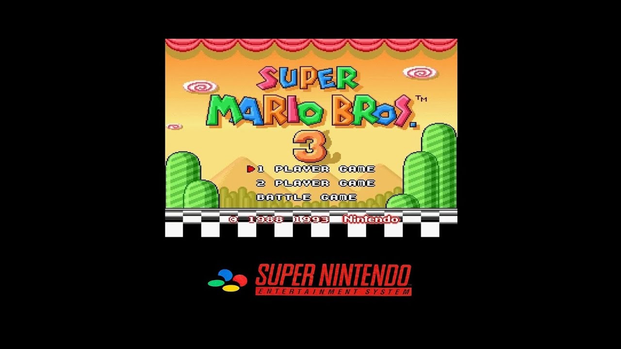 Super Mario All-Stars - Super Mario Bros 3 (SNES) - YouTube
