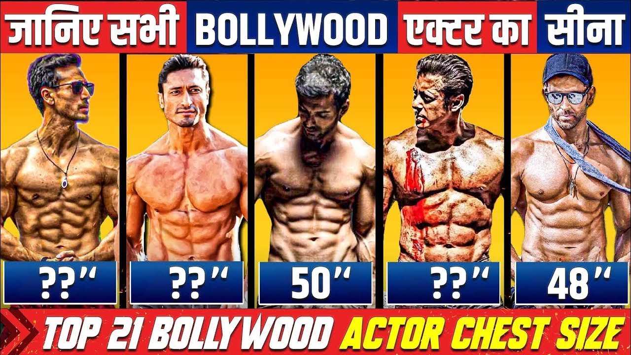 Top 21 Best Bodybuilders Chest Size In Bollywood 2021 _ Chest Size Of ...