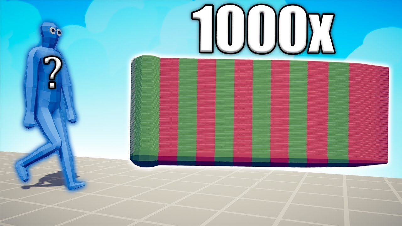 1000x OVERPOWERED SNAKE ARCHER vs RANDOM UNITS - TABS | Totally ...