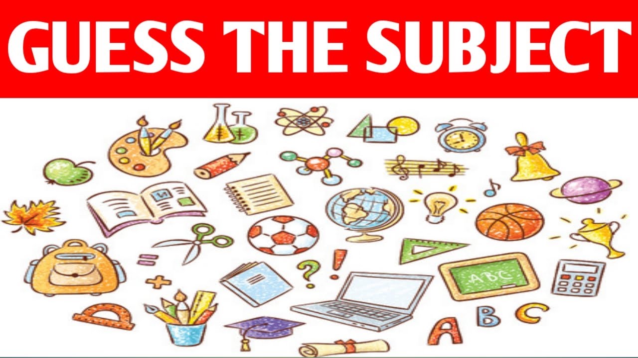 Guess the subject by emoji | - YouTube