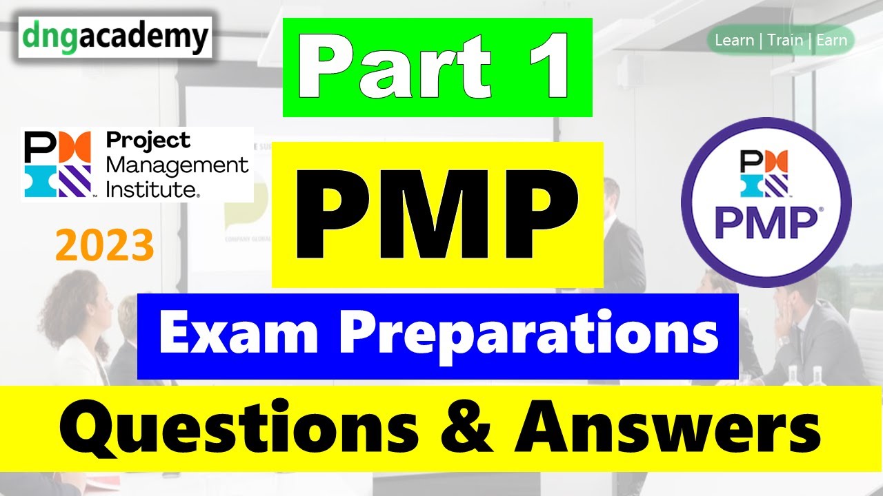 PMP Exam Session #01 | Question & Answers | MCQs | PMP 2023 | PMI | DNG ...