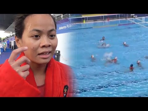 Cetak Dua Gol di Hari Kemerdekaan, Kapten Timnas Polo Air Putri Indonesia Teteskan Air Mata