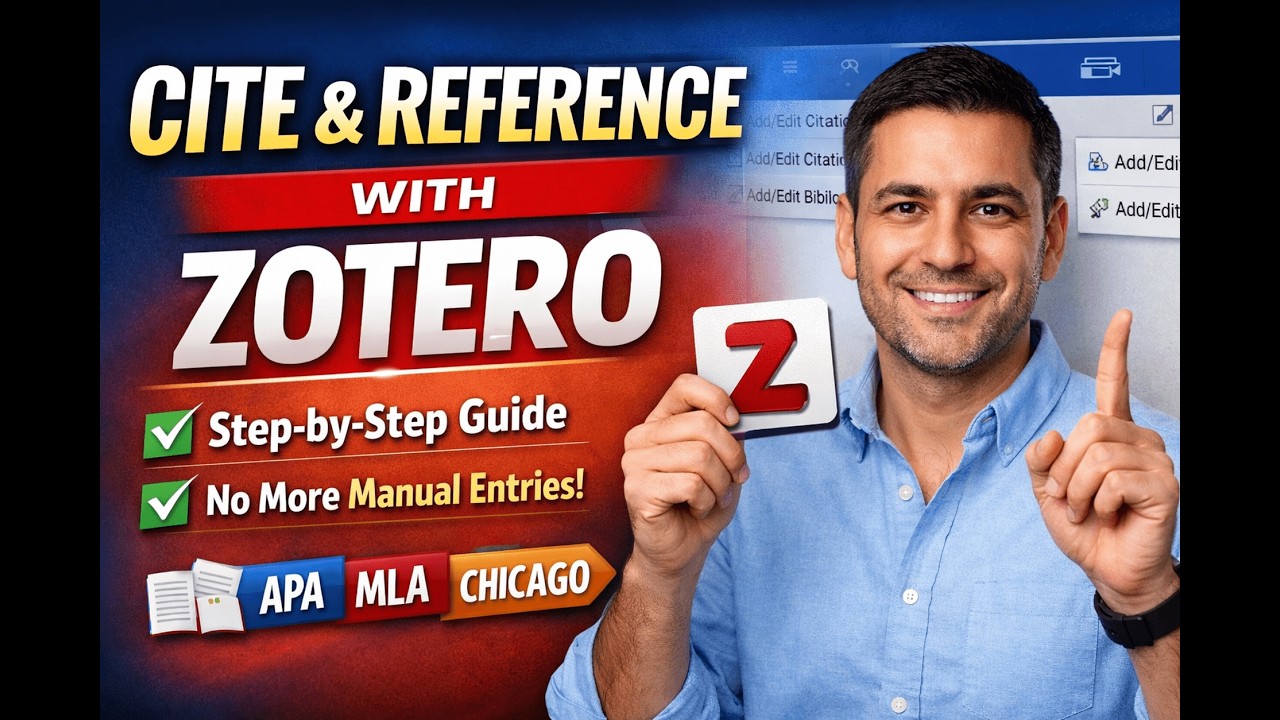 How to Cite and Reference with Zotero (Step-by-Step Tutorial 2026 ...