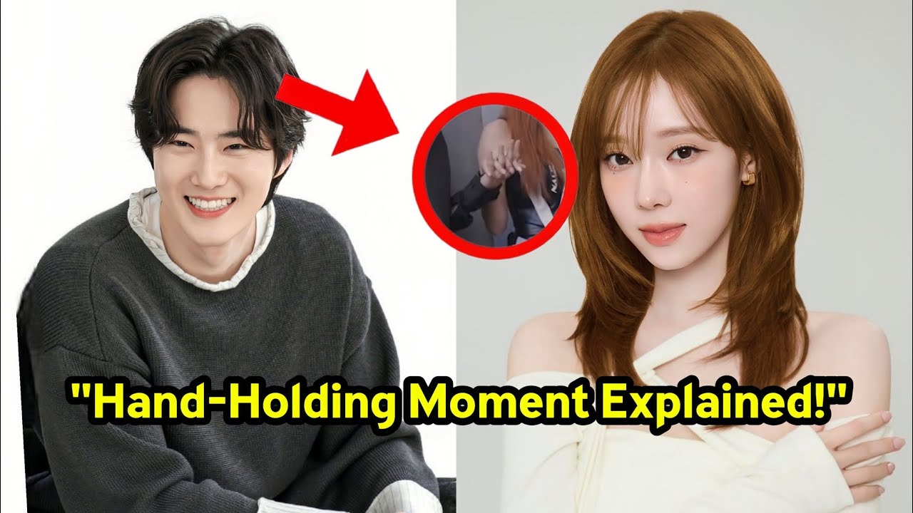 Did EXO’s Suho & aespa’s Winter Really Hold Hands? #kpop - YouTube