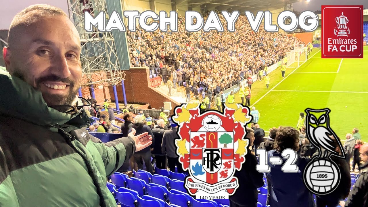 LIMBS AS OLDHAM WIN AWAY IN THE FA CUP!! Tranmere Rovers 1-2 Oldham ...