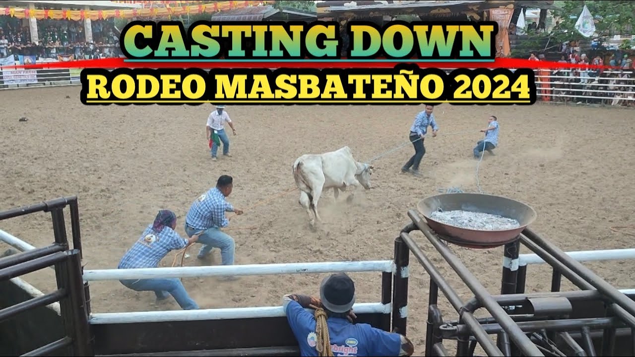 CASTING DOWN🐂|RODEO MASBATEÑO 2024 - YouTube