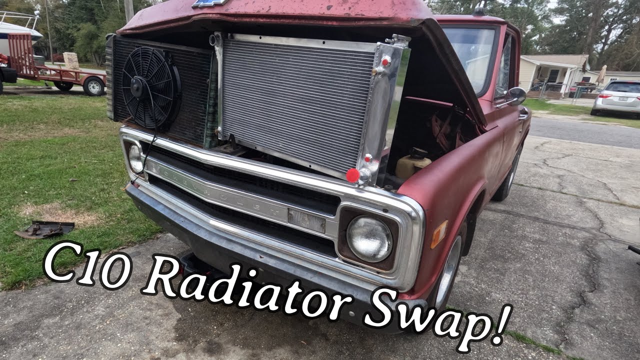 C10 Radiator Swap! - YouTube