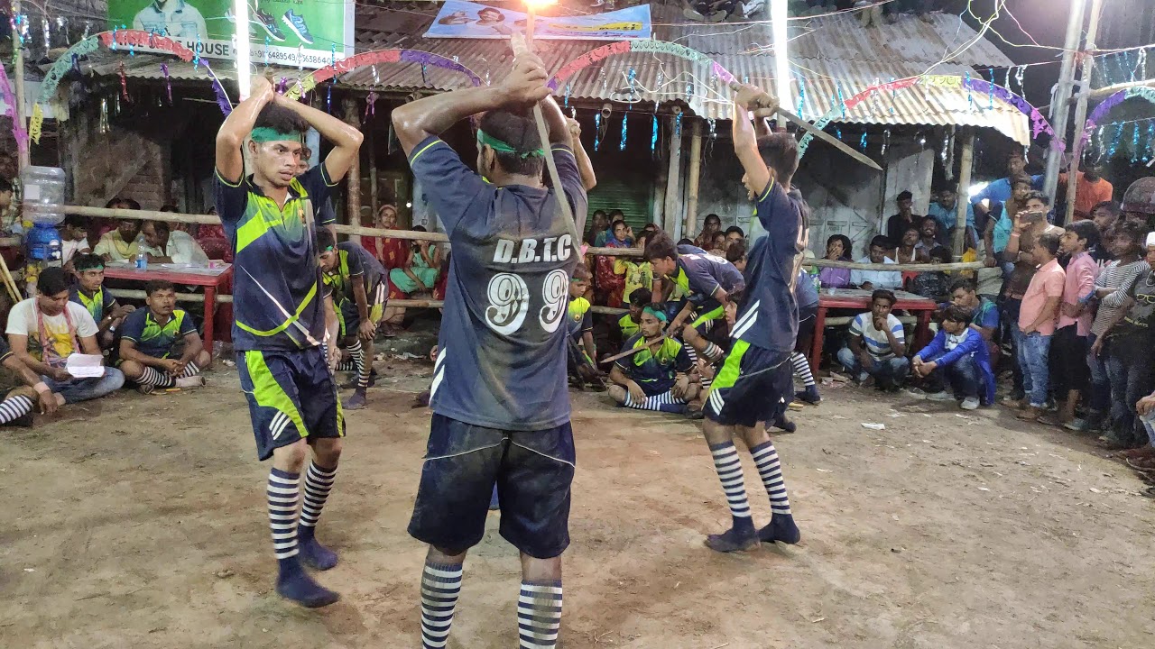DBTC দোলের লাঠি খেলা Part 3 - YouTube