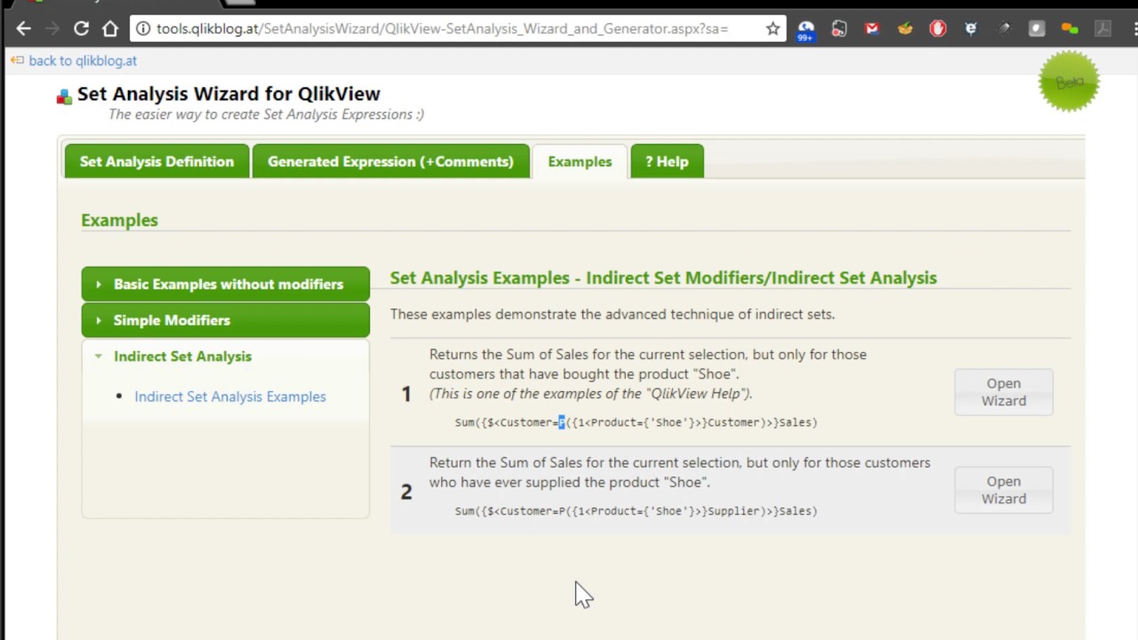 Set Analysis Wizard (CheatSheet) - YouTube