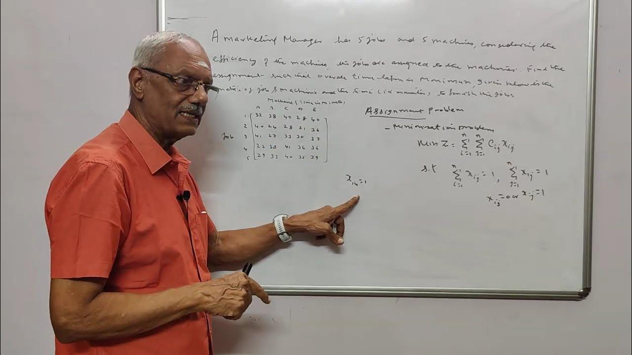Assignment problem-1 - YouTube