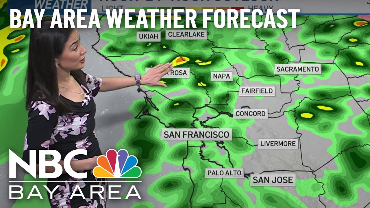 Bay Area Forecast: Heavy Rain Arrives Saturday Night - YouTube