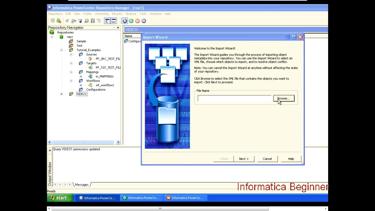 Video 2 Informatica Tutorial Import and Export objects in Informatica ...