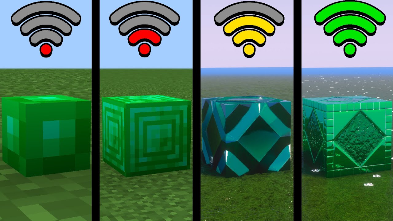 emerald block with different Wi-Fi - YouTube