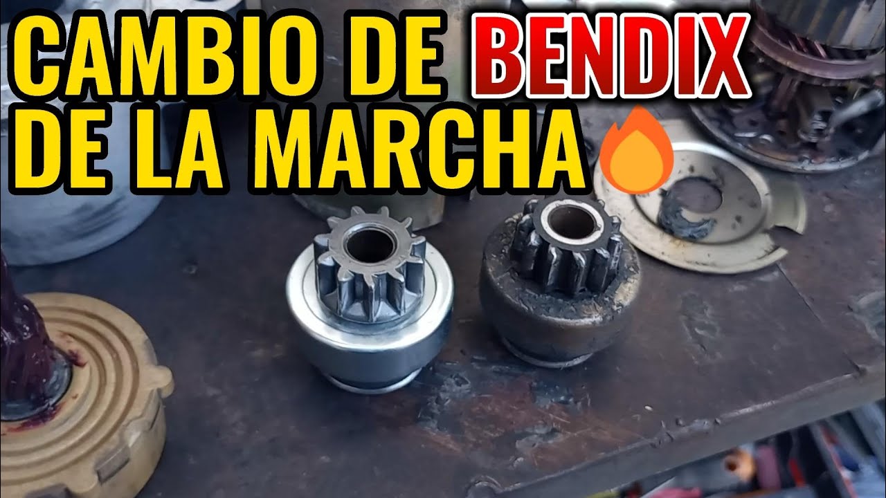 Cambio de BENDIX de la marcha (Chevrolet cavalier 2002 - 2.4lts) - YouTube