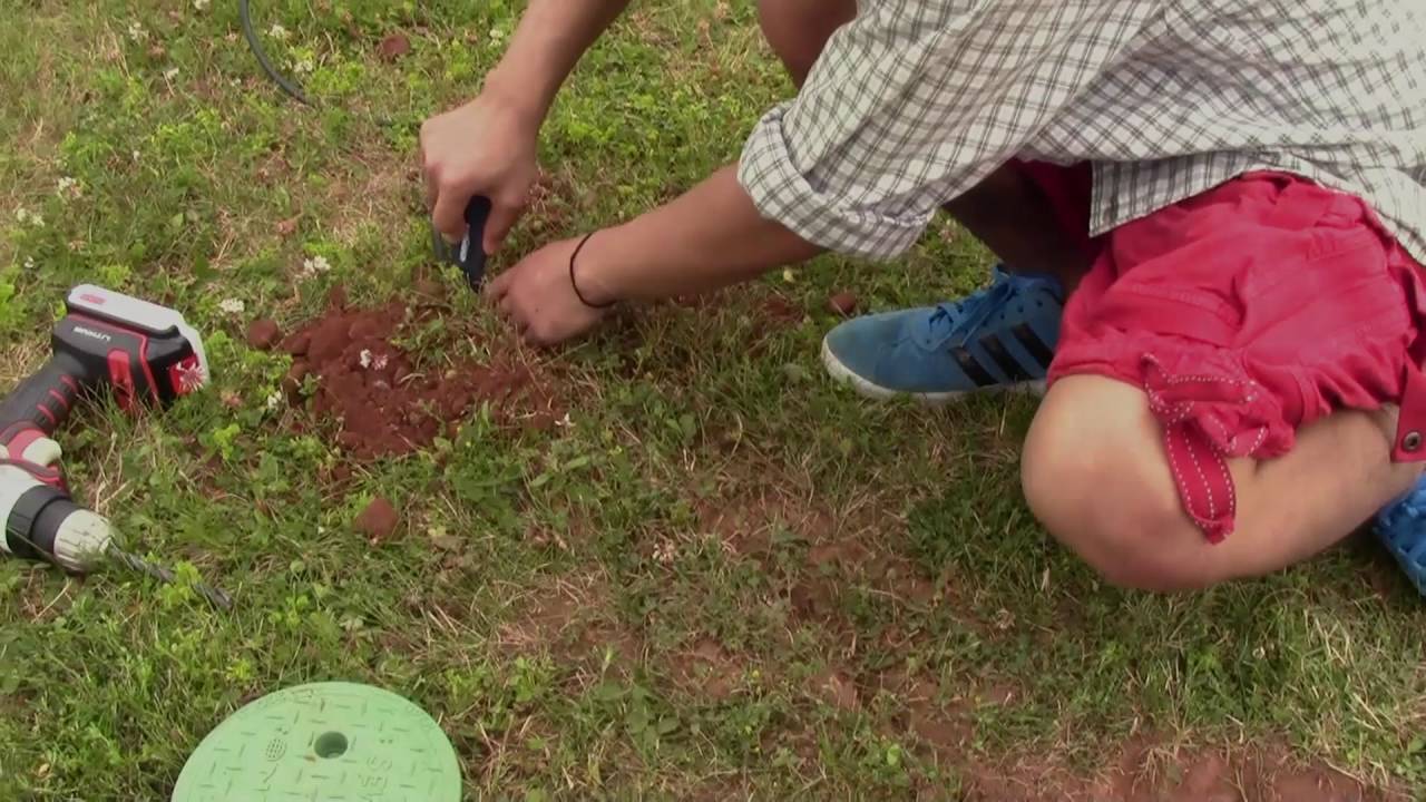 Installation of Inspection Port and SepticSitter Sensors into Septic ...