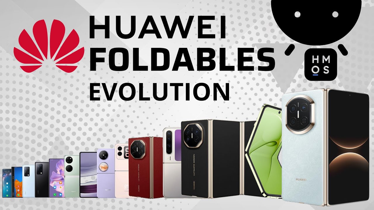 Evolution of Huawei Foldable Series - YouTube