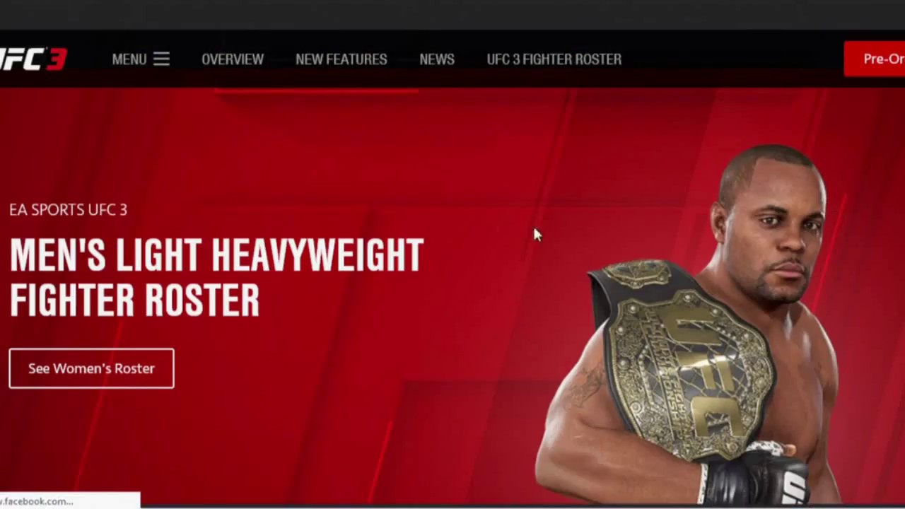 Ufc Undisputed 3 Lightweight Roster Reveal Youtube