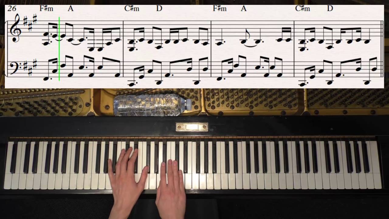 Cold Water - Major Lazer, Justin Bieber, MØ - Piano Cover Video by ...