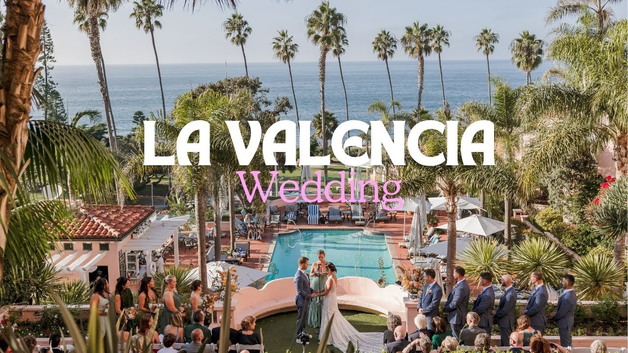 Wedding at La Valencia Hotel in La Jolla - YouTube