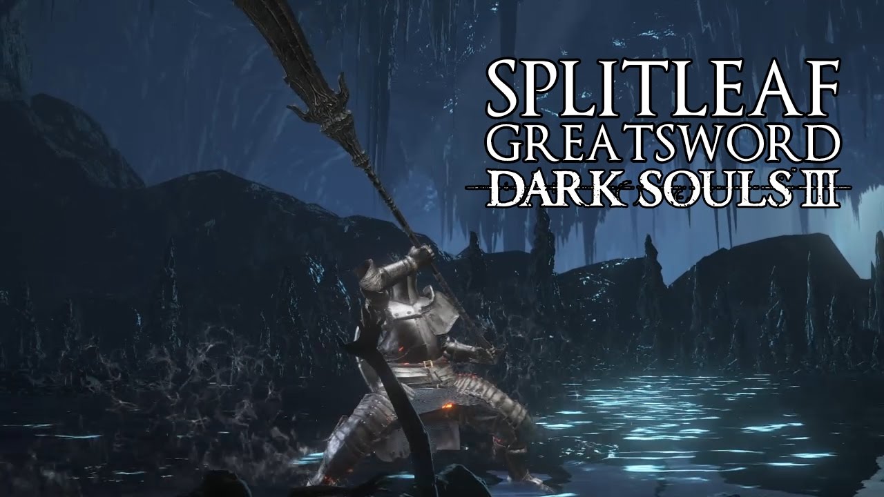 Splitleaf Greatsword PVP // Dark Souls III The Ringed City - YouTube