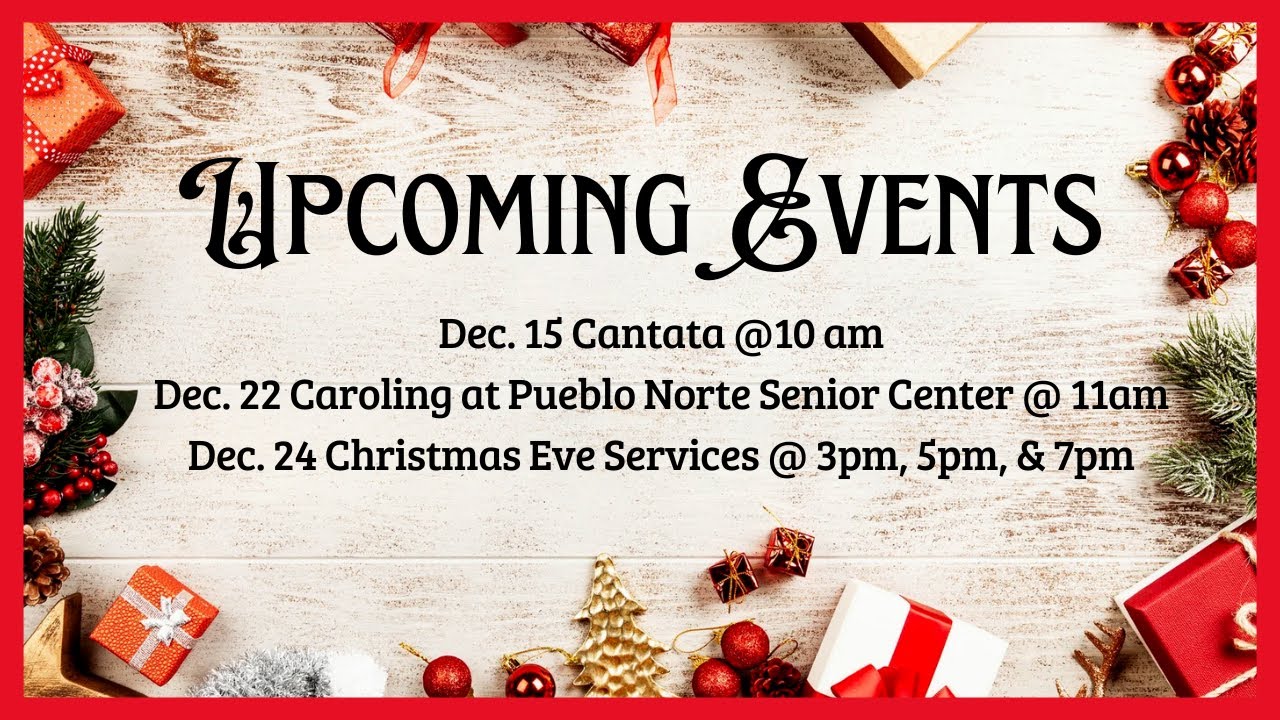 Worship Service, Sunday December 8, 2024 - YouTube