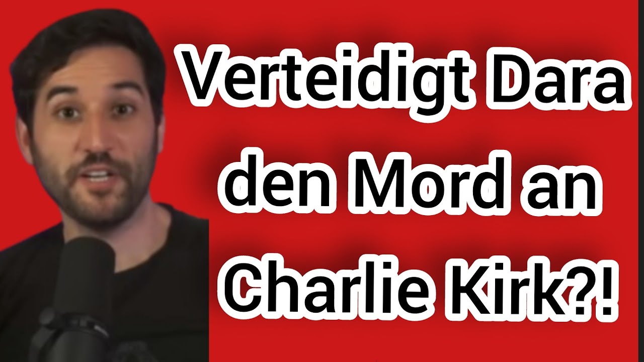 Dara wird maximal ekelhaft nach dem Mord an Charlie Kirk | Mit @AngerVerse - YouTube