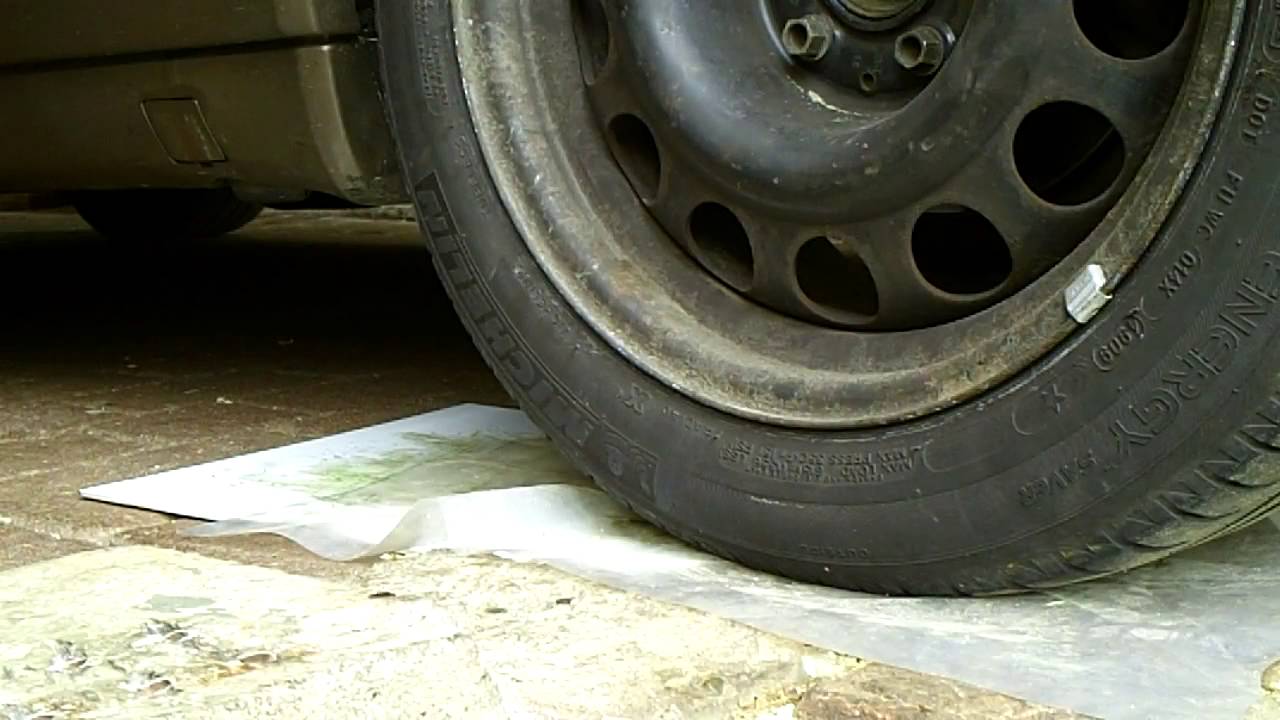 DIY cheap turn table for wheel alignment - YouTube