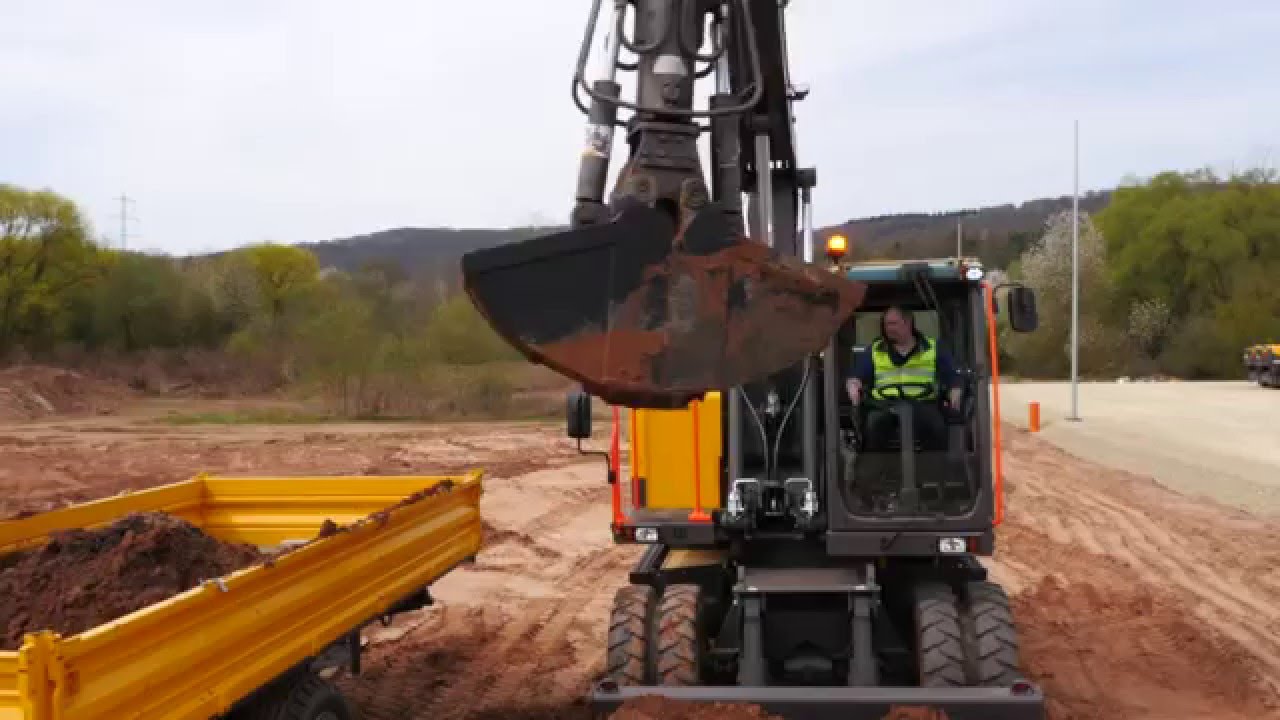 Volvo EWR150E - Performance - YouTube