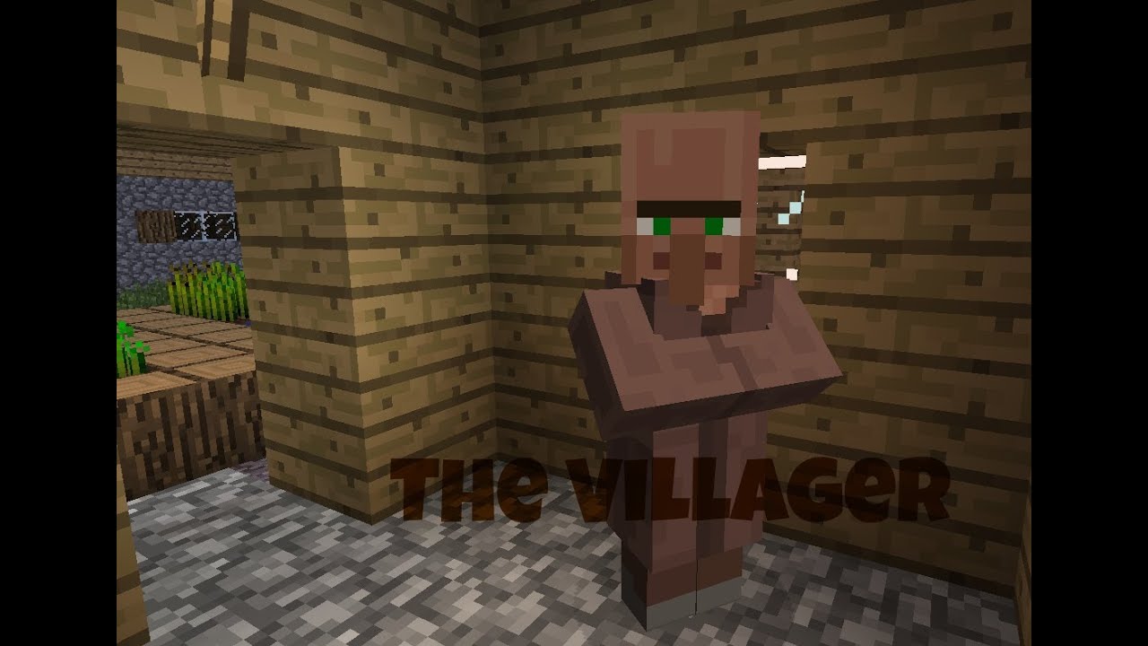 Minecraft - Crazy Villager - YouTube