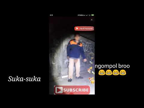 Bigo live di kejar kejar hantu sampe ngompol