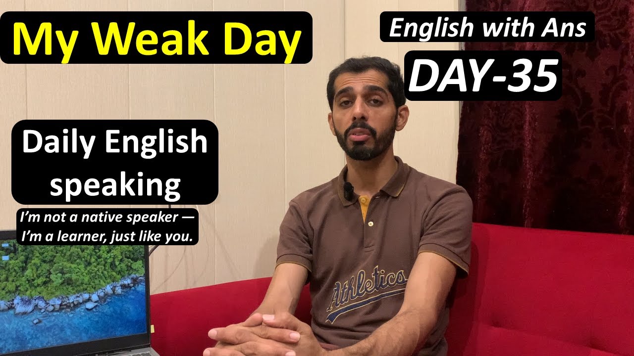 I Speak English Every Day to Improve — A real English learning journey ...