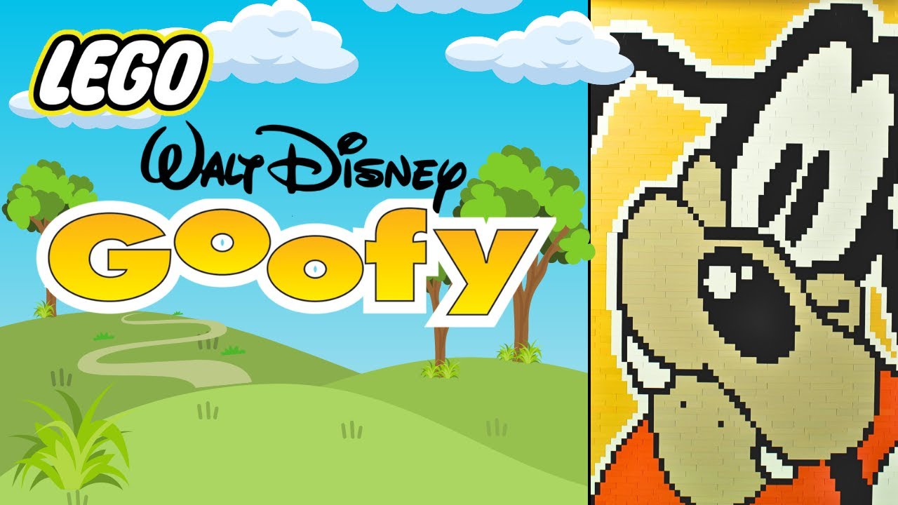 Goofy Lego Build Stop Motion Video | Disney Lego Build - YouTube