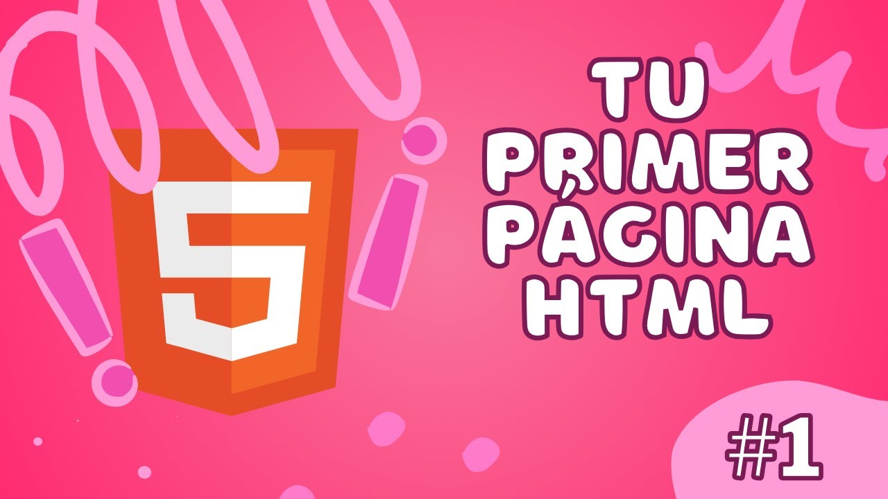 CREA tu primer PÁGINA HTML - YouTube
