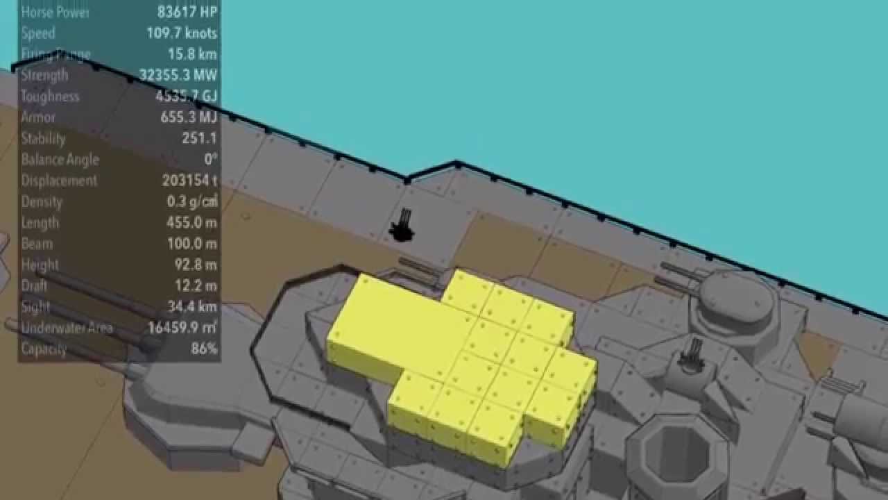 Warship Craft: USS Pennsylvania BB-38 Tutorial - YouTube