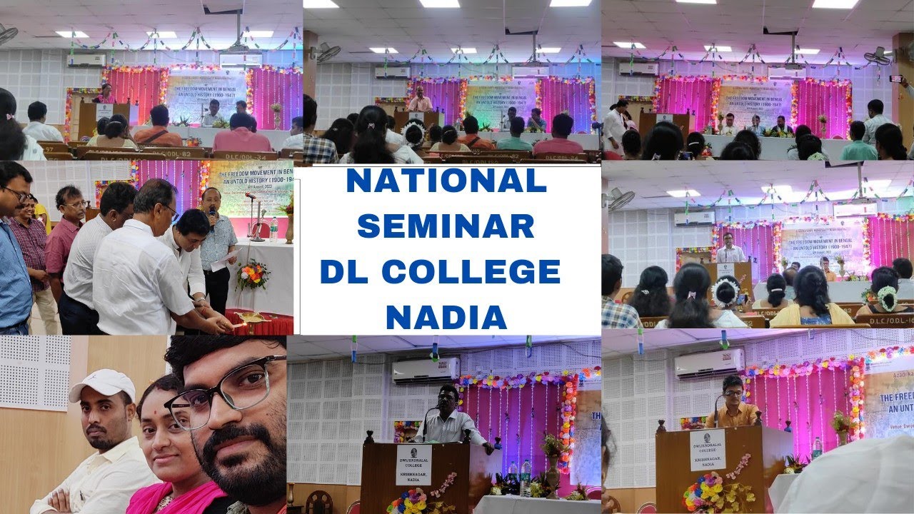 National Seminar/DL College/Lecture/Fooding/Teacher/Paper Presentation ...