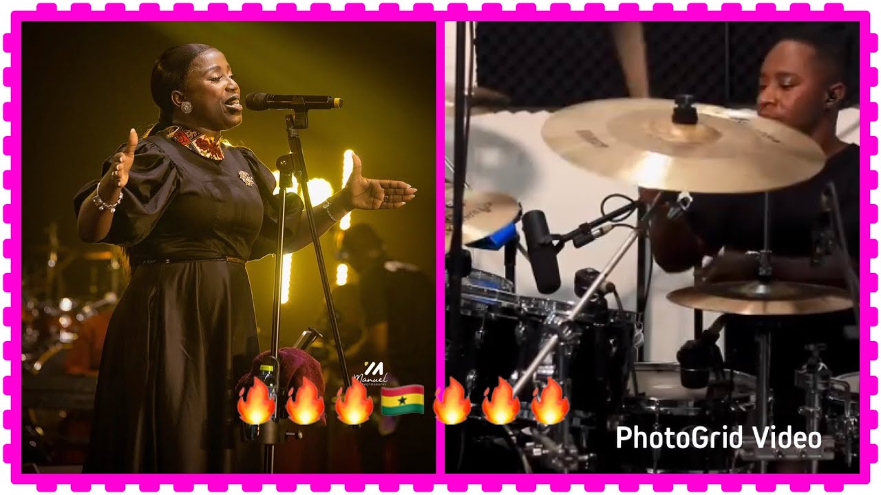 GEORGE 🥁🔥Made The AFROBEAT Rhythm 🎵 Solid for DIANA HAMILTON at The ...