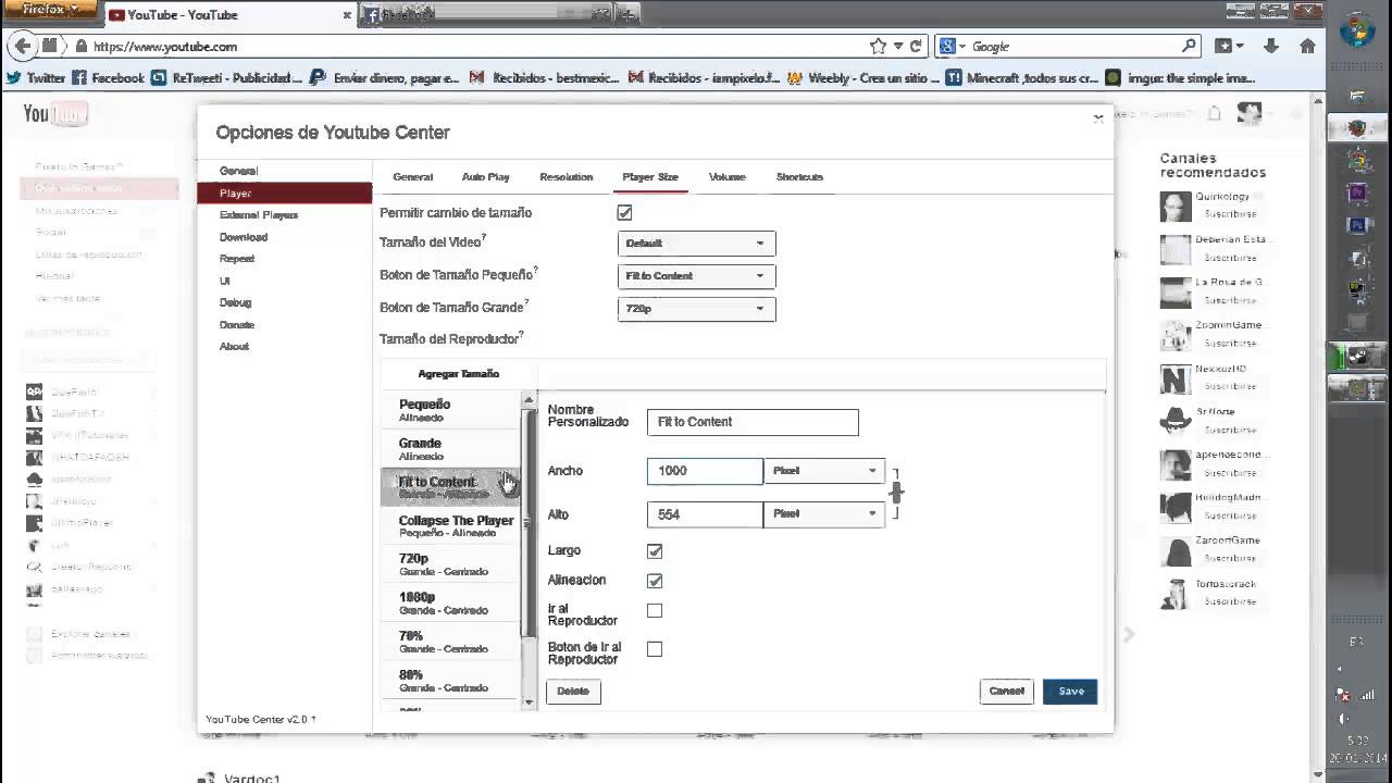 YouTube Center: Mejorar YouTube y Optimizarlo al 100% - YouTube