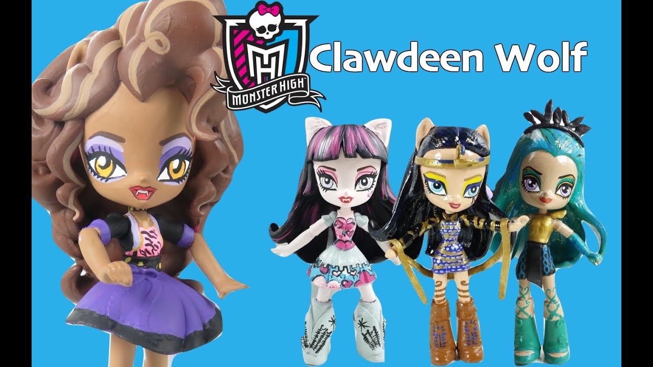 Custom Clawdeen Wolf Monster High Doll Tutorial | Start With Toys - YouTube