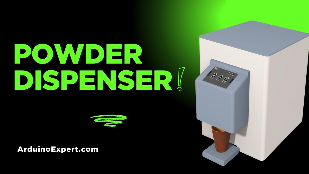 Powder Dispenser with Arduino - YouTube