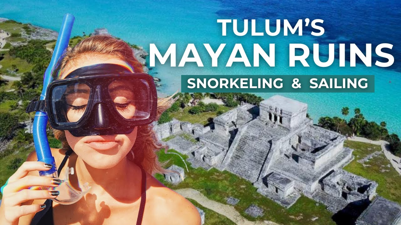 Snorkeling Tour Over Mayan Ruins: Tulum Travel Vlog - YouTube