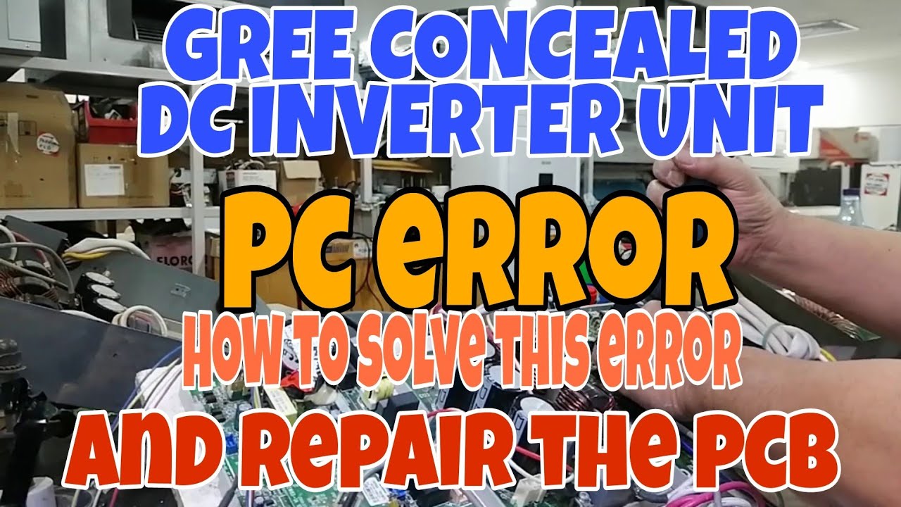 PC ERROR CODE GREE Concealed Unit YouTube PC ERROR CODE GREE Concealed Unit YouTube