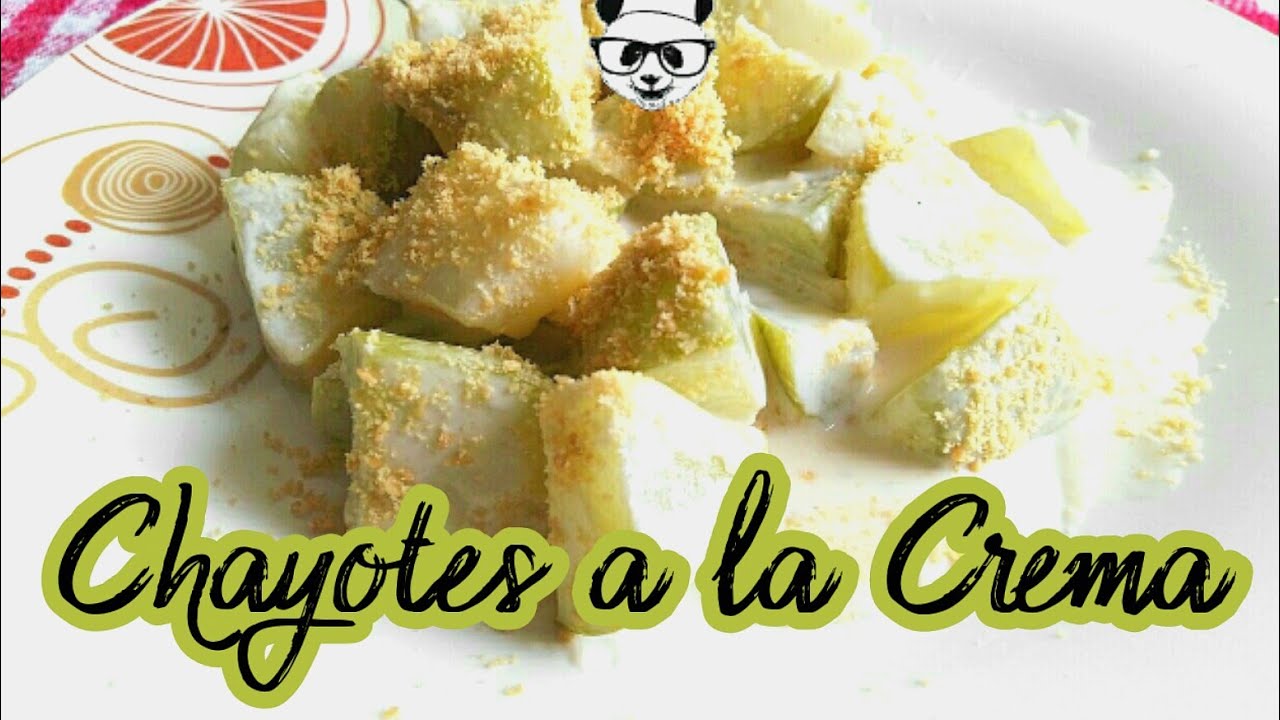 LA MEJOR RECETA de CHAYOTES a la Crema | Recetas Para Principiantes ...
