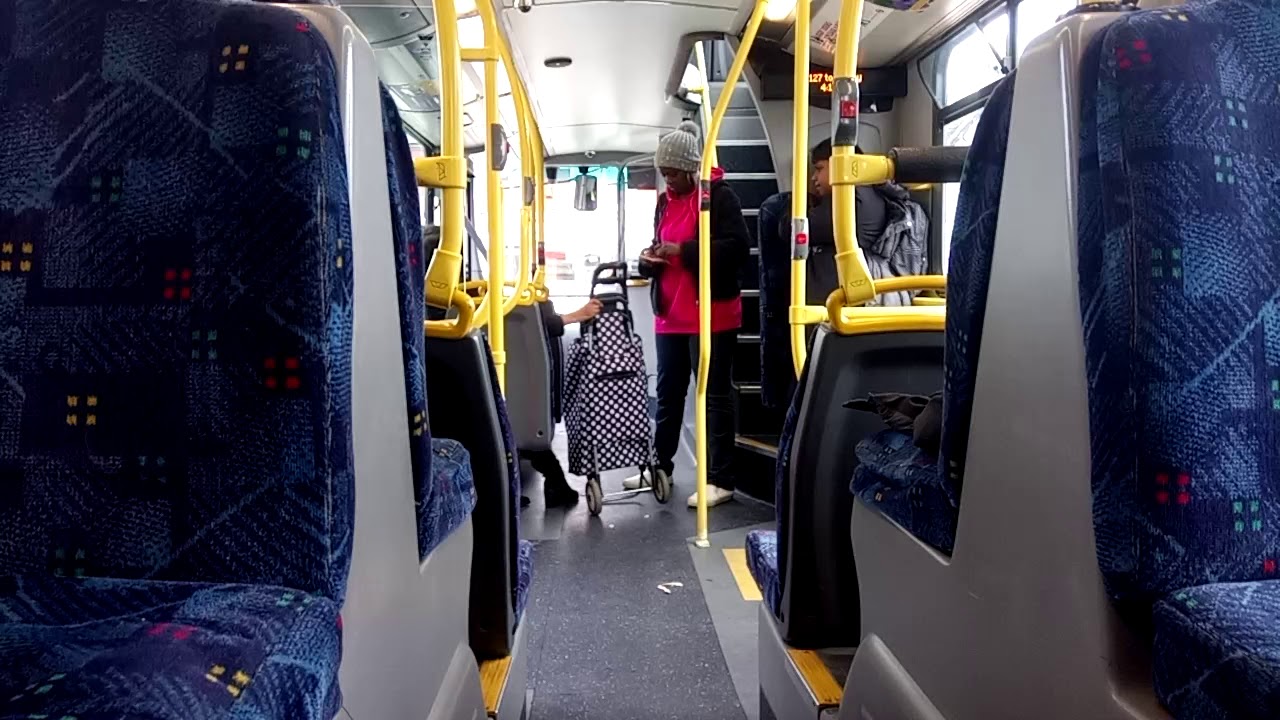 Journey on the Route 127 (WVL238 LX06DZW) Volvo B7TL Wright Eclipse ...