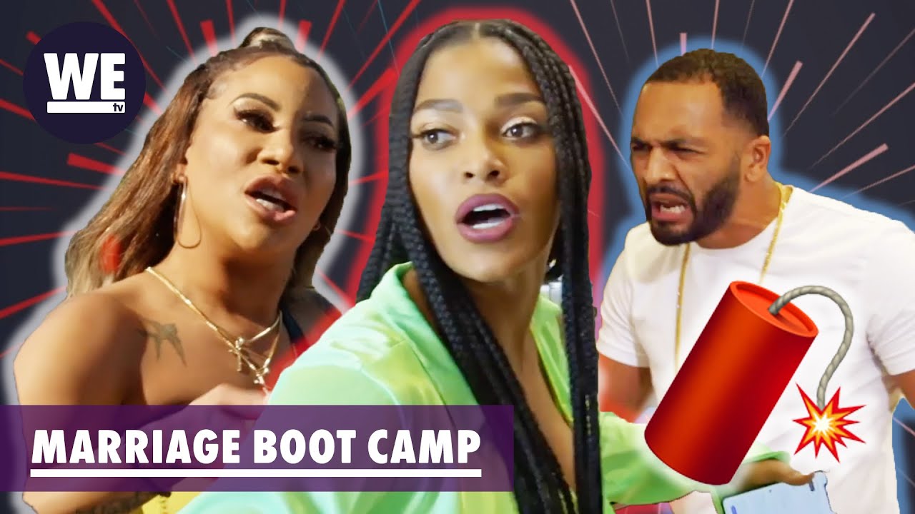 Most EXPLOSIVE Moments 🧨🎆Marriage Boot Camp: Hip Hop Edition - YouTube