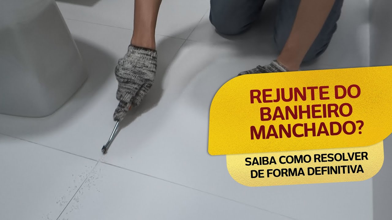 Como trocar o rejunte sozinho - Rápido e Fácil - YouTube