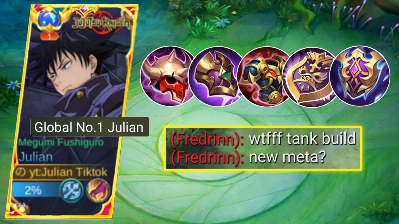 JULIAN BUILD TANK HP TEBEL BGT! MUSUH AUTO FRUSTASI! JULIAN TANK BUILD ...