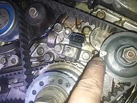 4G69 timing belt marks - YouTube