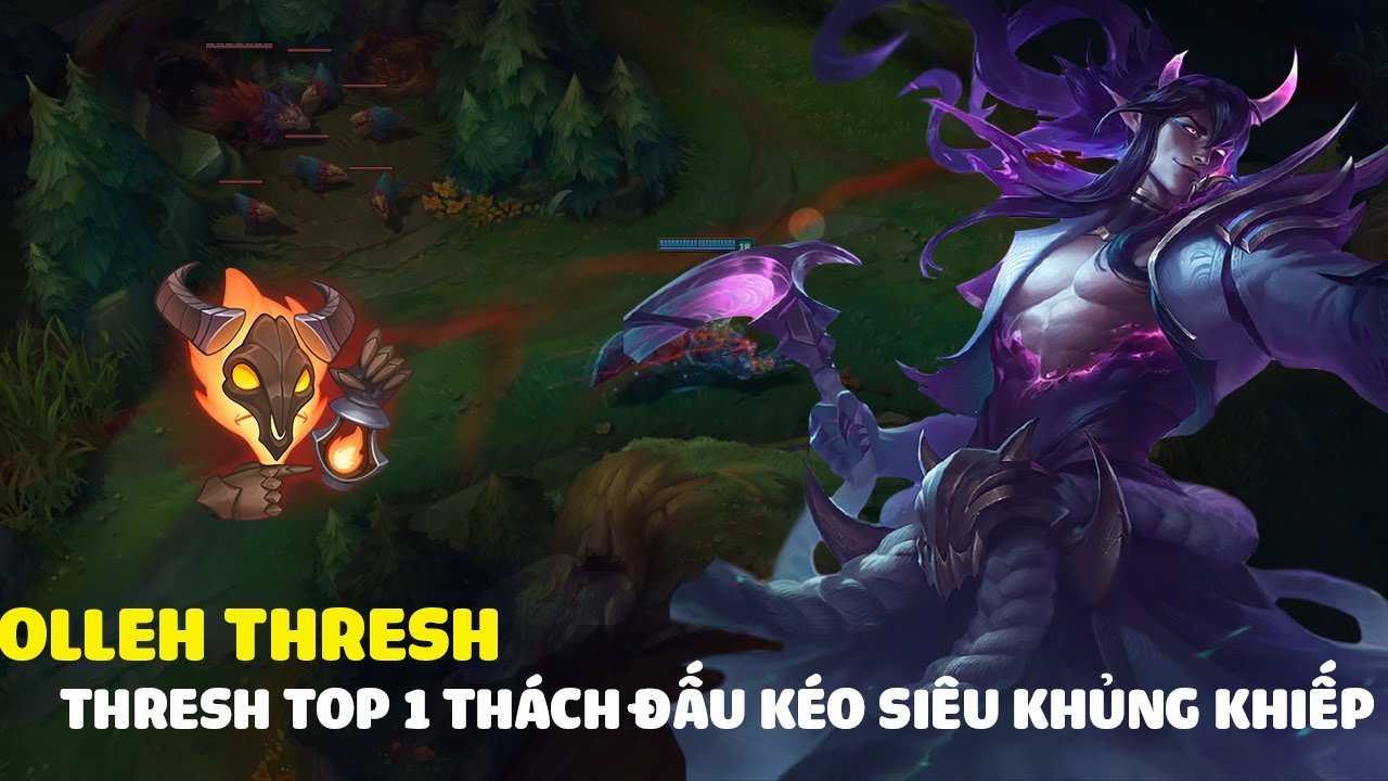 Olleh Thresh,Thresh top 1 tđ kéo khủng khiếp cỡ nào ? - YouTube